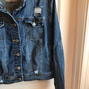 Mossimo Supply Co. | Jackets & Coats | Mossimo Jean Denim Long Sleeve ...